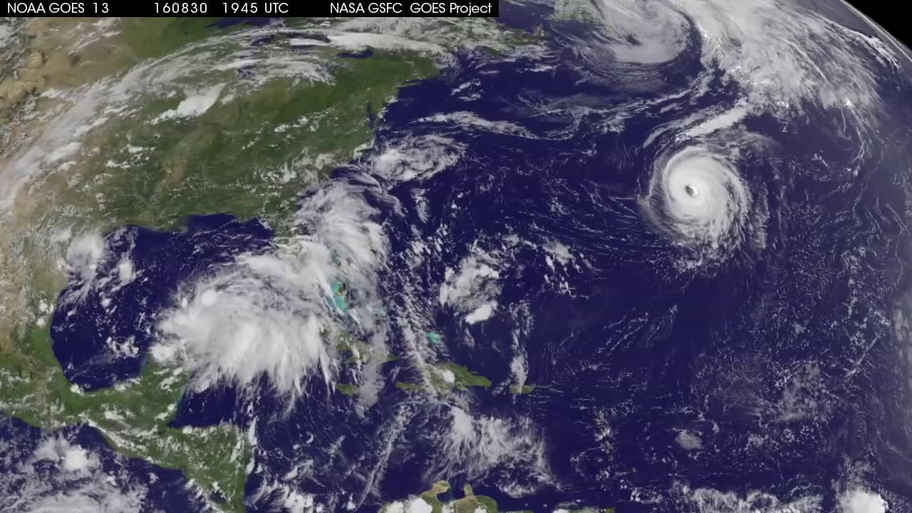 Satellite Tracks Trio of Tropical Systems in Atlantic - YouTube