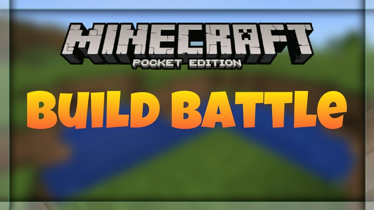 Minecraft PE: Build Battle #2 // Build Battle на Кристаликсе - YouTube