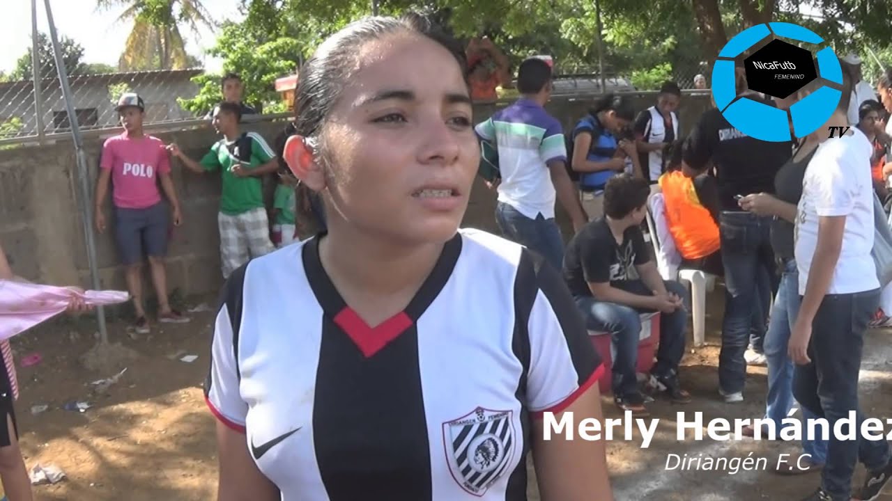 Entrevista Merly Hernández, jugadora Diriangén Femenino - YouTube