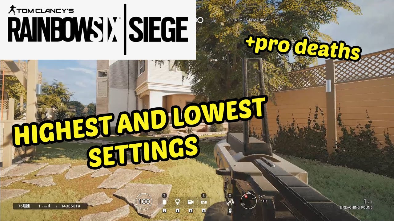 FPS TEST: Rainbow Six Siege - GTX 1650 + i5 9400F - YouTube