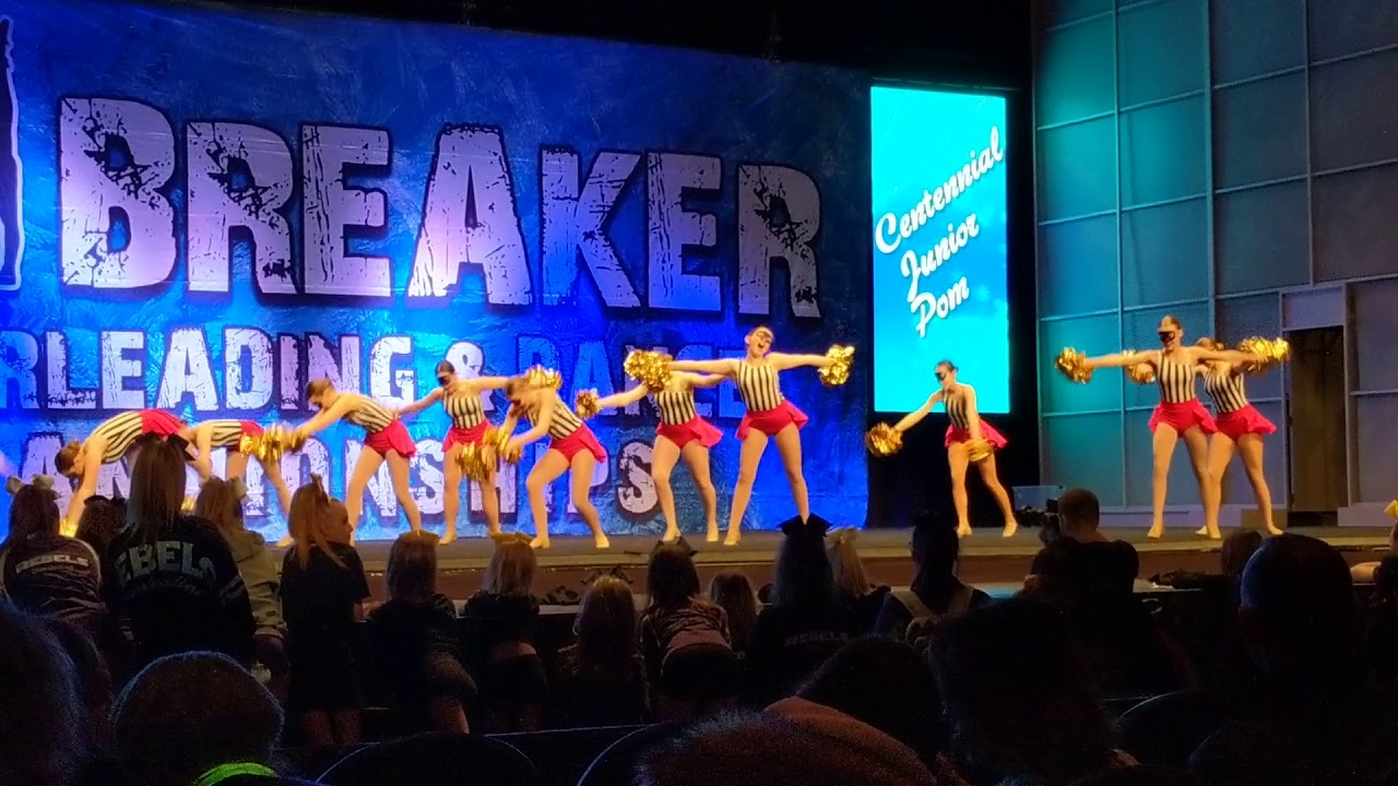 Jr Centennial POM - Regina Icebreaker Cheer / Dance - YouTube