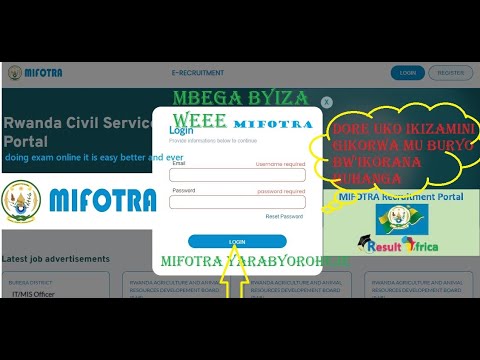 SEE HOW TO DO ONLINE EXAM(e-recruitment) IN MIFOTRA SYSTEM - YouTube