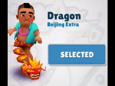 subway surfers - dragon -selected (video game) - YouTube