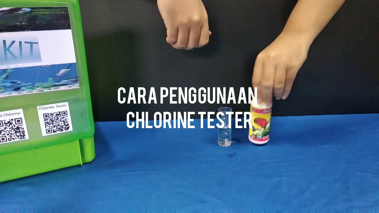 Cara penggunaan klorin test kit - YouTube