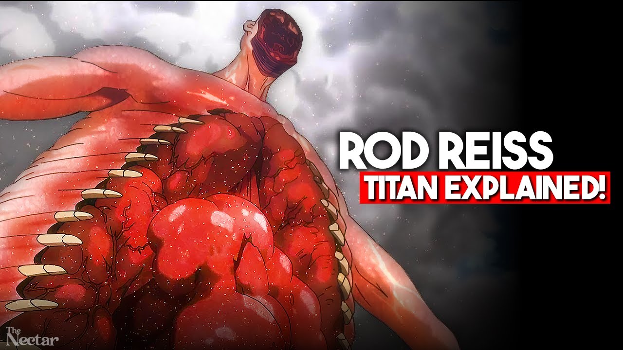 The Most Disgusting Titan in AOT! 🤮 | Rod Reiss Titan Explained in 6 ...