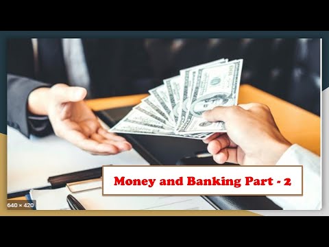 Class 9 :Economics:Money & Banking part 2 - YouTube
