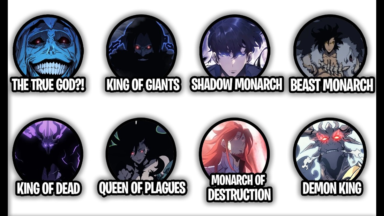 ALL 12 Gods of Solo Leveling Explained in 27 Minutes - YouTube