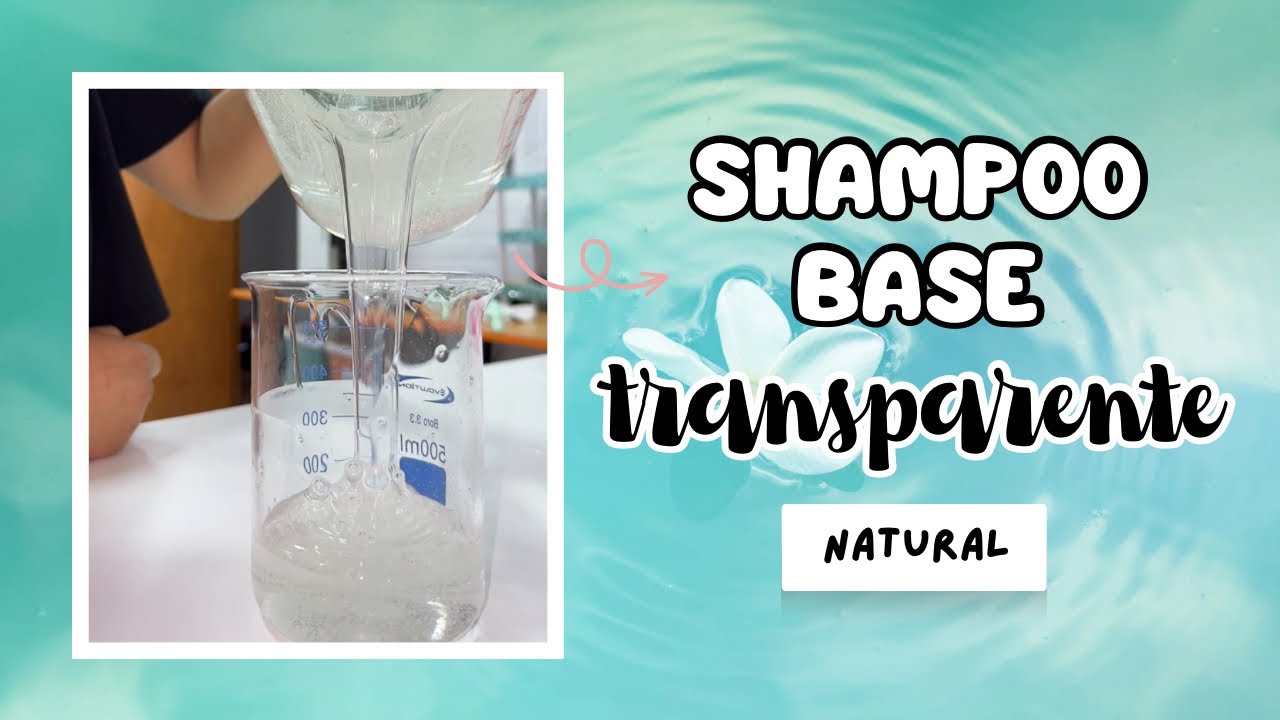 Cómo hacer shampoo base - neutro, para personalizar - YouTube