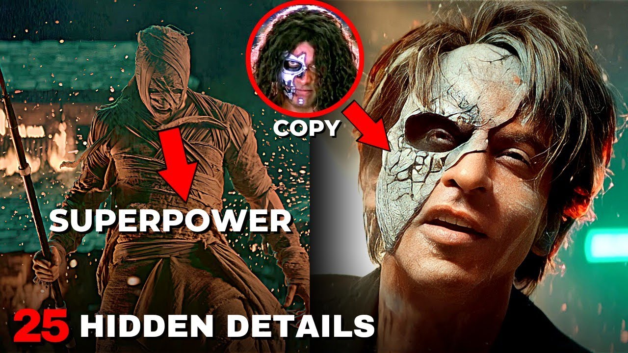 I Found 25 Hidden Details in JAWAN Prevue - YouTube