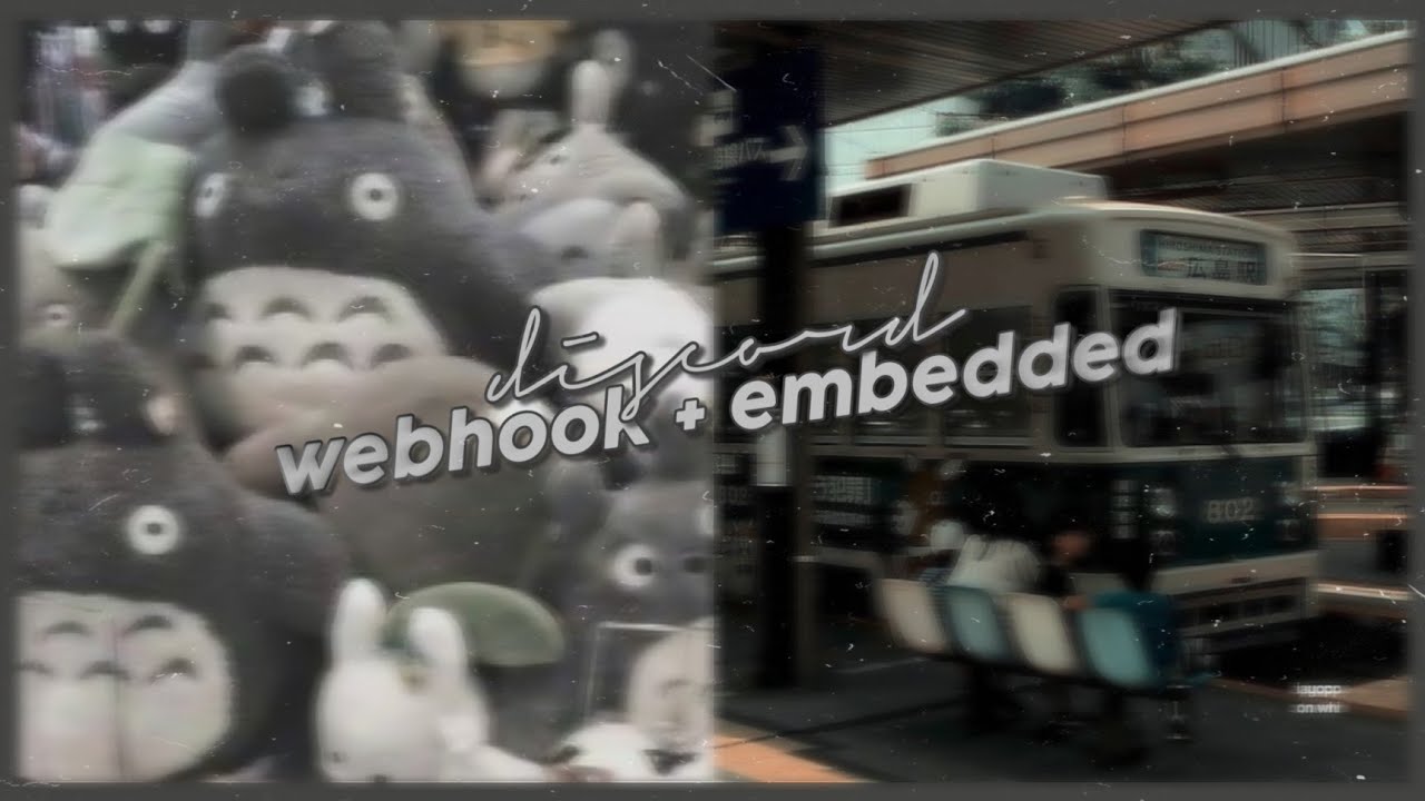 discord webhook + embedded tutorial - YouTube