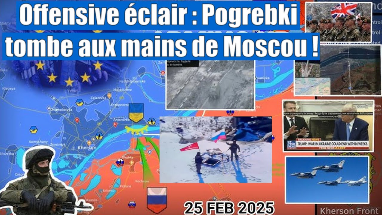 La Russie frappe fort : Pogrebki tombe aux mains de Moscou ! - YouTube