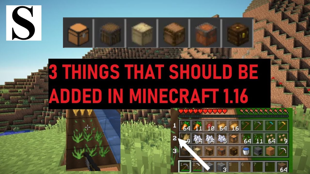 3 THINGS THAT SHOULD BE ADDED IN MINECRAFT 1.16 - YouTube