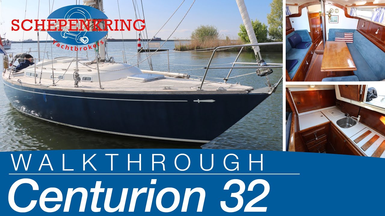 Centurion 32 for sale | Yacht Walkthrough | @ Schepenkring Lelystad ...