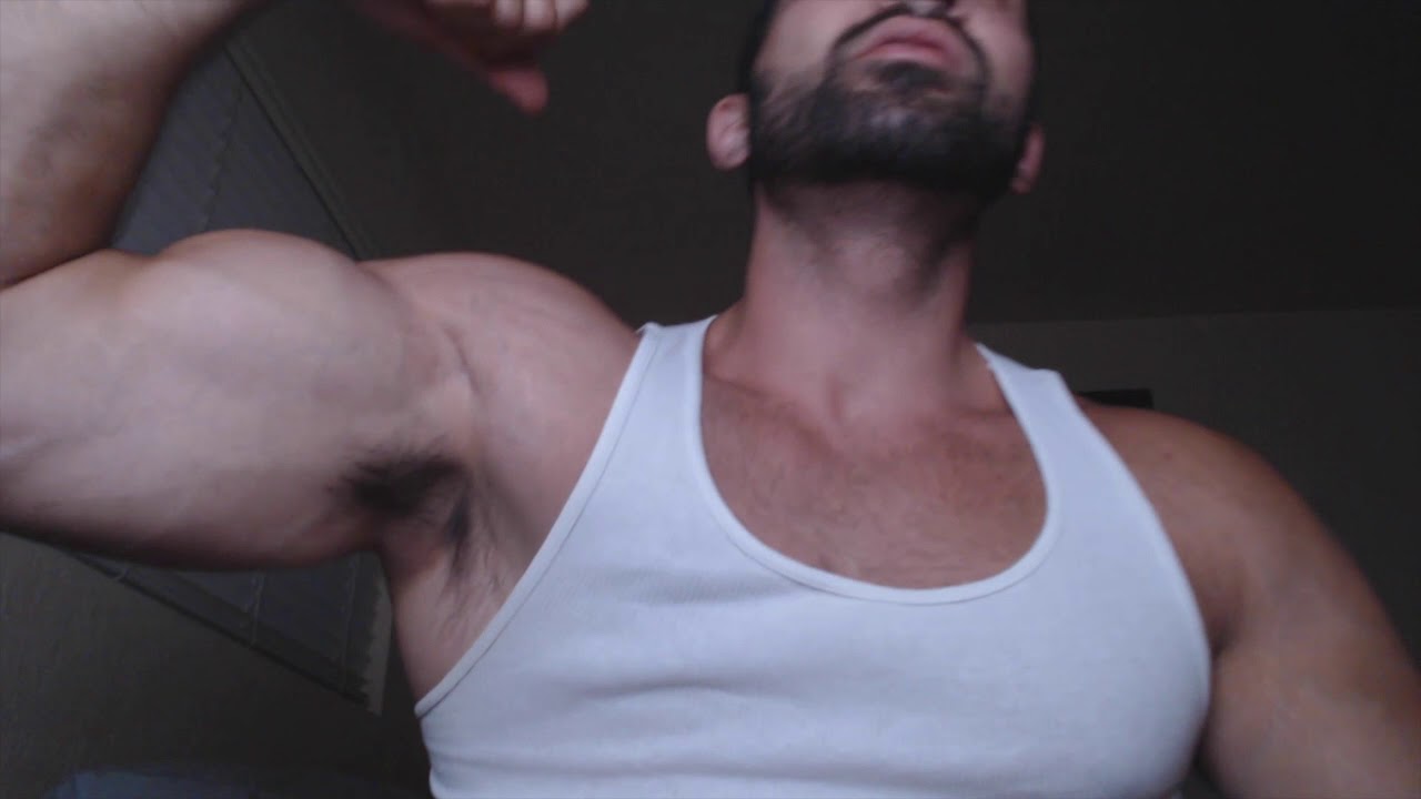 Master Liam King - Hairy Armpits & Bicep Flex Worship - YouTube