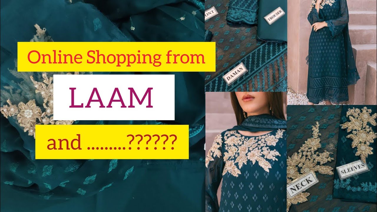 Online Shopping Dress Review from LAAM..? || First Time Shopping From ...