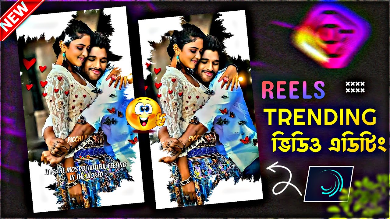 New Viral Reels Status Video Editing Tutorial in Alight Motion Bangla ...
