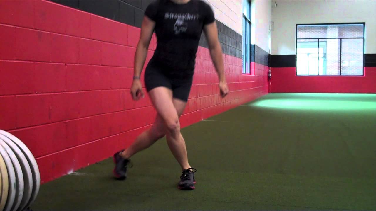 Courtsy (Drop) Lunge - YouTube