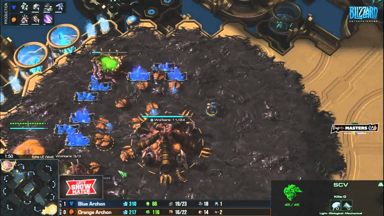 SC2 LOTV ARCHON MODE - YouTube
