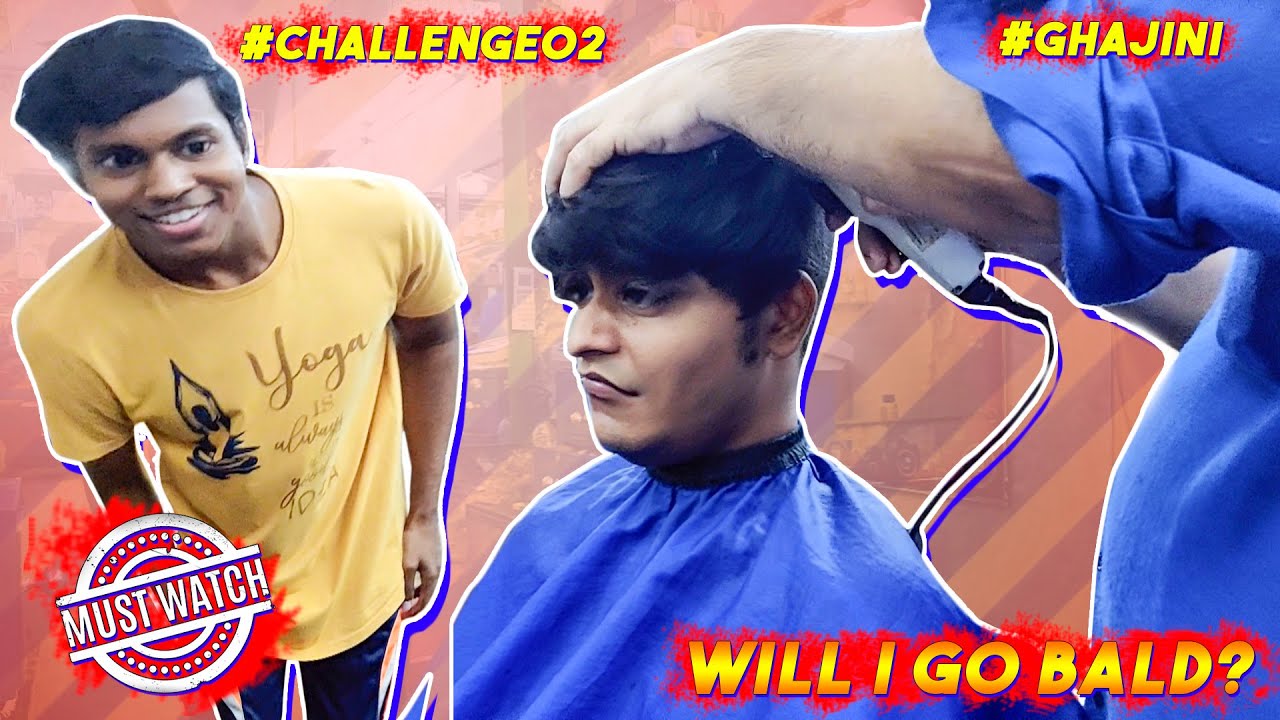 I went Bald?! Challenge #002 - YouTube