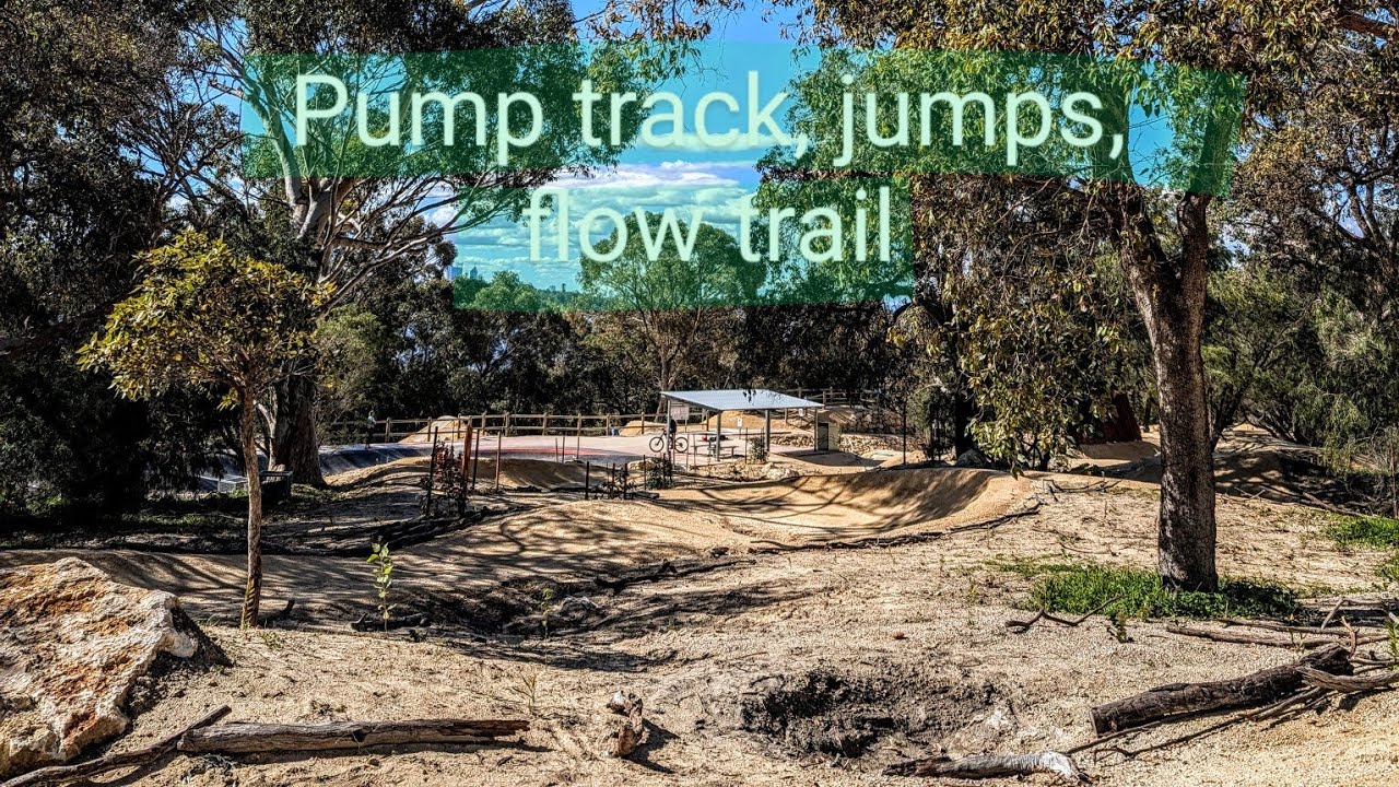 Dyoondalup Bike Park - I cycled the beginner green features | Point ...