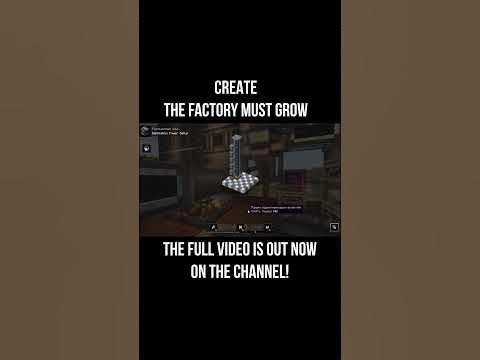 Create The Factory Must Grow tutorial / guide (minecraft java edition) - YouTube