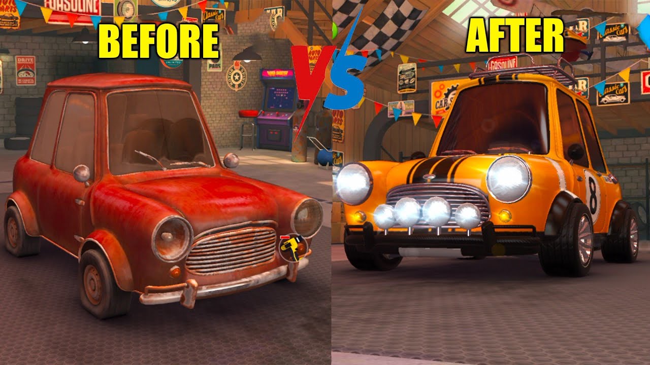 Restoring a Classic Car in a Video Game (and It's Actually Fun!) - YouTube