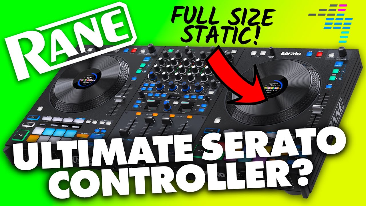Rane Four Review - Detailed FULL demo of STEMS SPLIT, FX, config etc ...