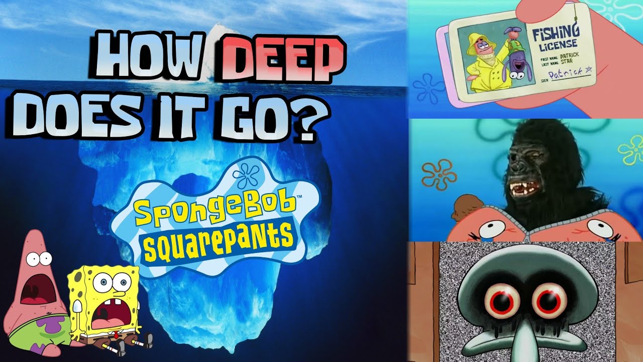The Iceberg Of SpongeBob SquarePants Explained - YouTube