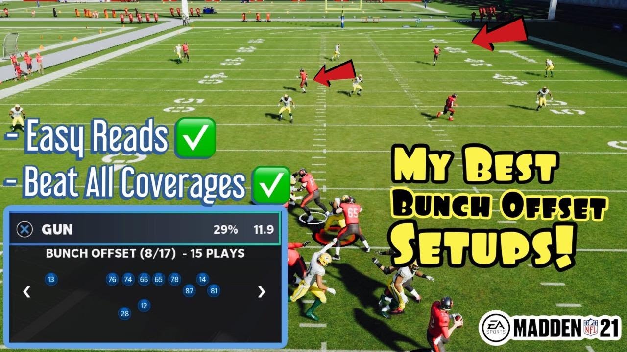 These Are My Two BEST Setups From Bunch Offset in Madden 21! - YouTube