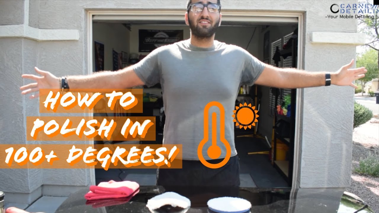HOW TO POLISH A CAR IN THE SUN: Beginner polishing tips & tricks! - YouTube