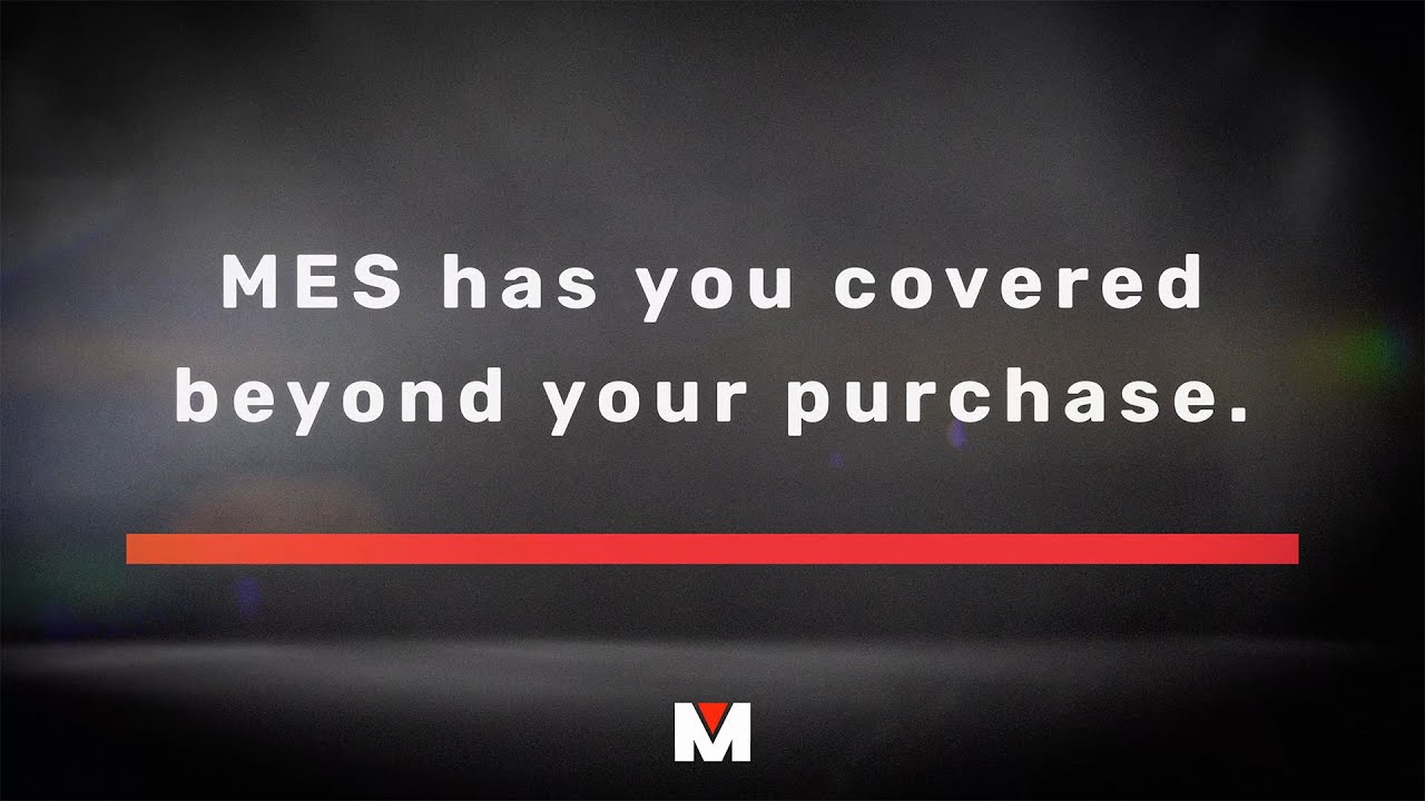 MES Equipment Services | MES Has You Covered Beyond Your Purchase - YouTube