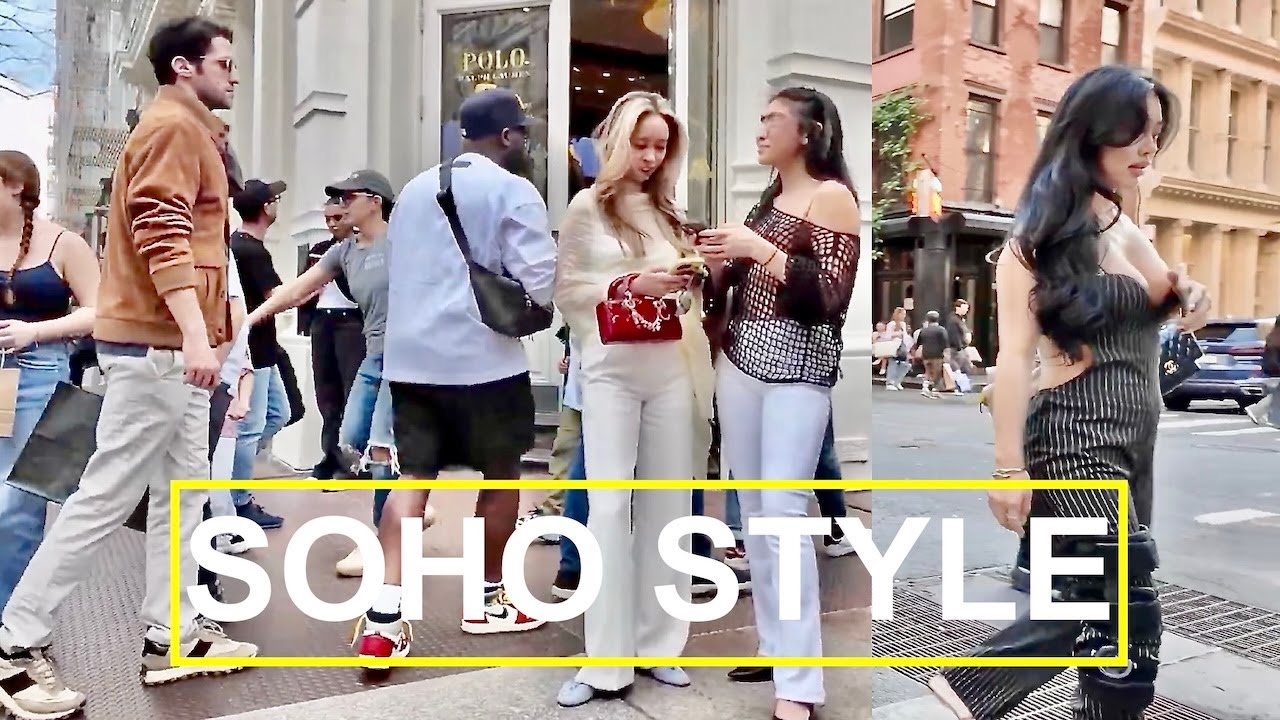 Spring in Soho, Women Exploring Soho / See Luxury Cars, Vibrant ...