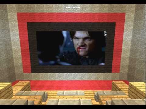 Minecraft Movie Theater Working Movies - YouTube