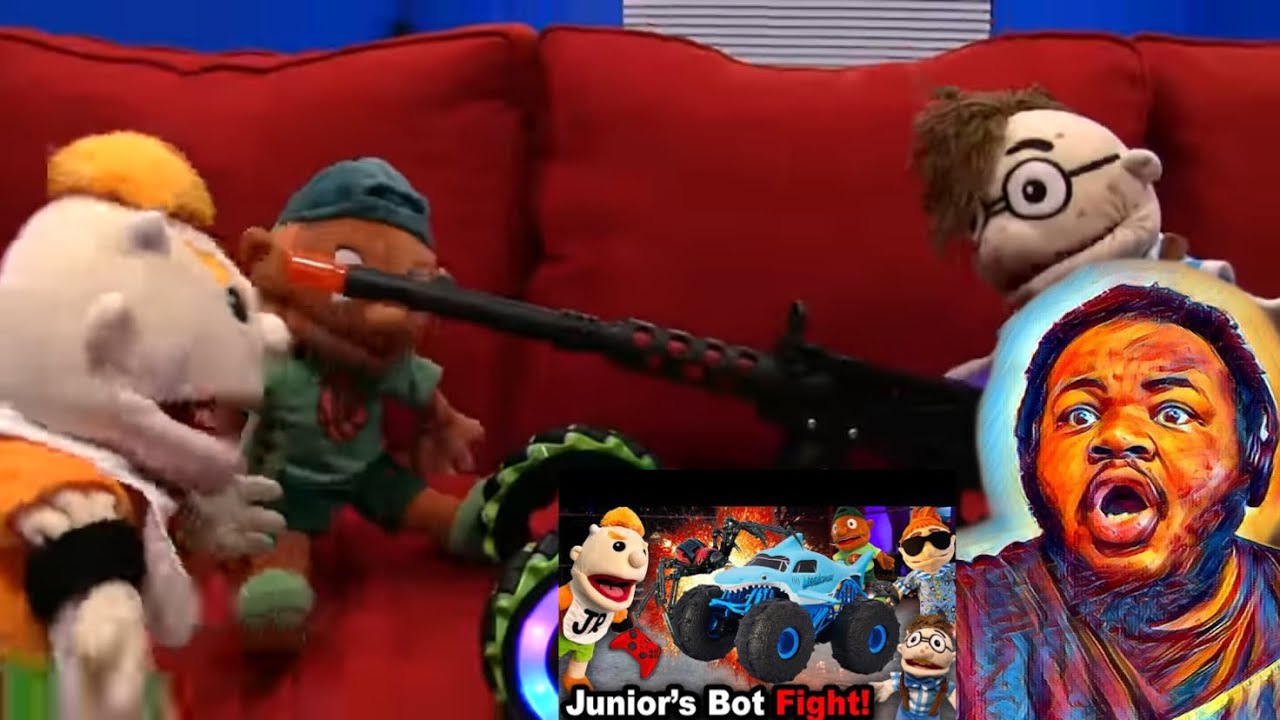 SML Movie: Junior's Bot Fight! (REACTION) #sml #jeffy #smlcody # ...