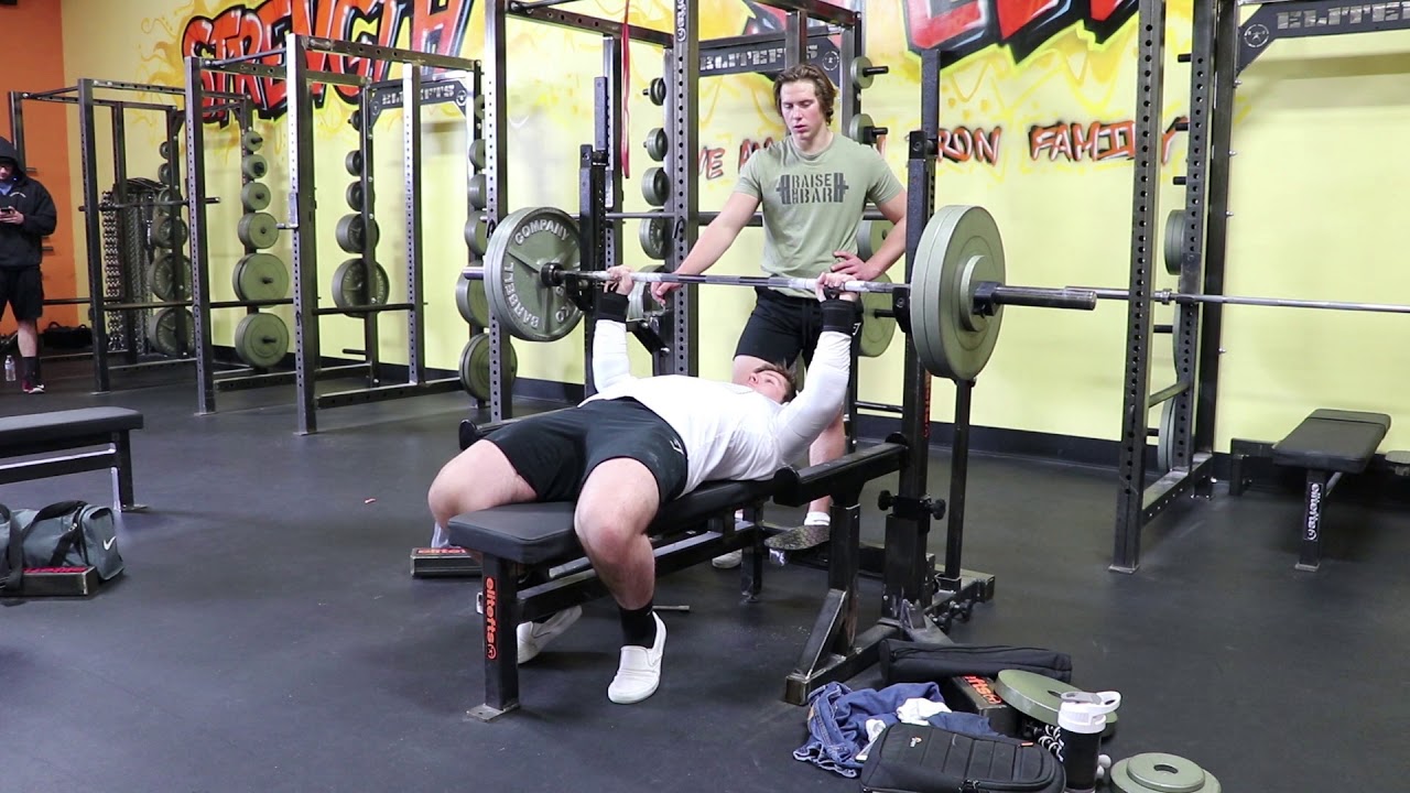 David Laid DUP: Heavy Bench Day - YouTube
