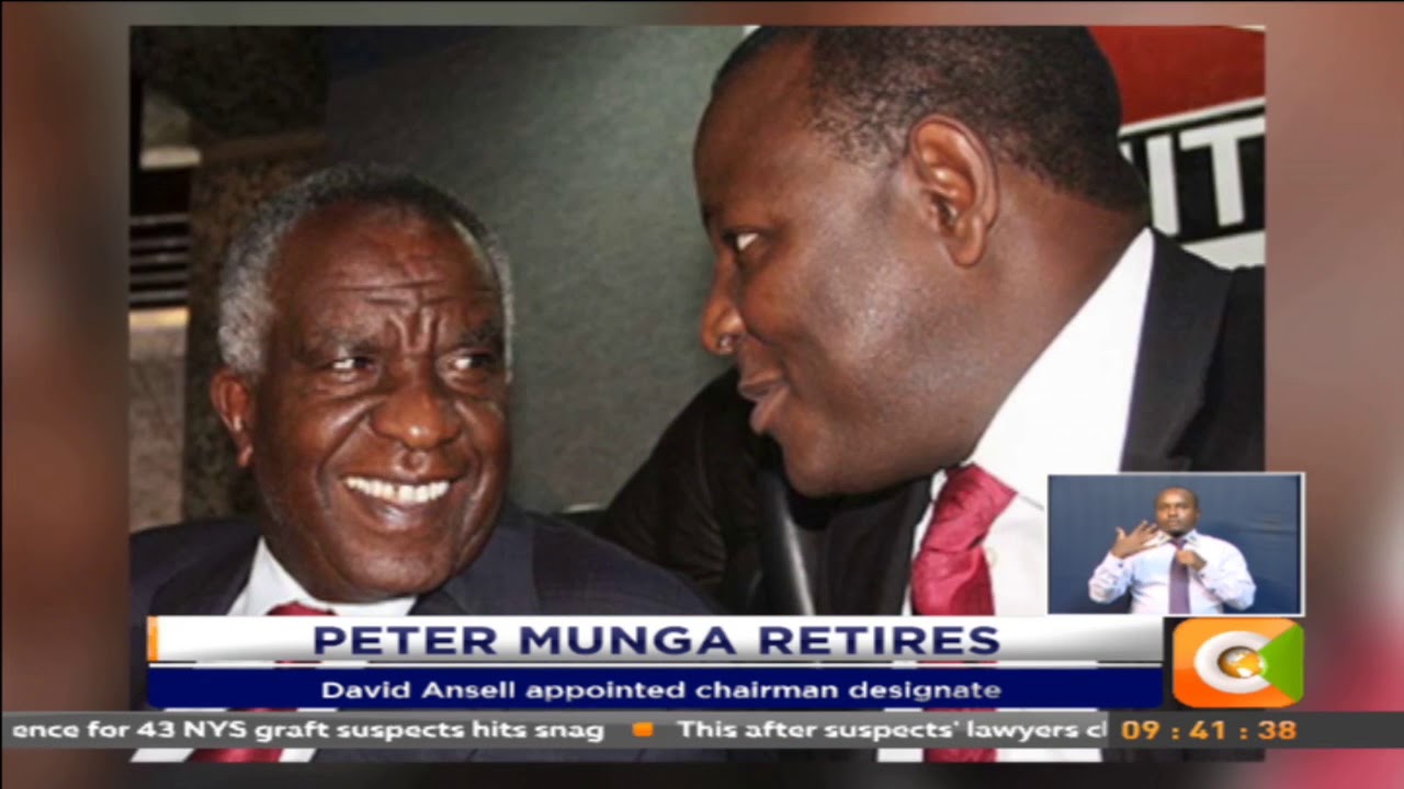 Equity founder Munga retires from the bank - YouTube