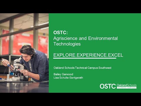 OSTC-SW Agriscience and Environmental Technologies Career Night - YouTube