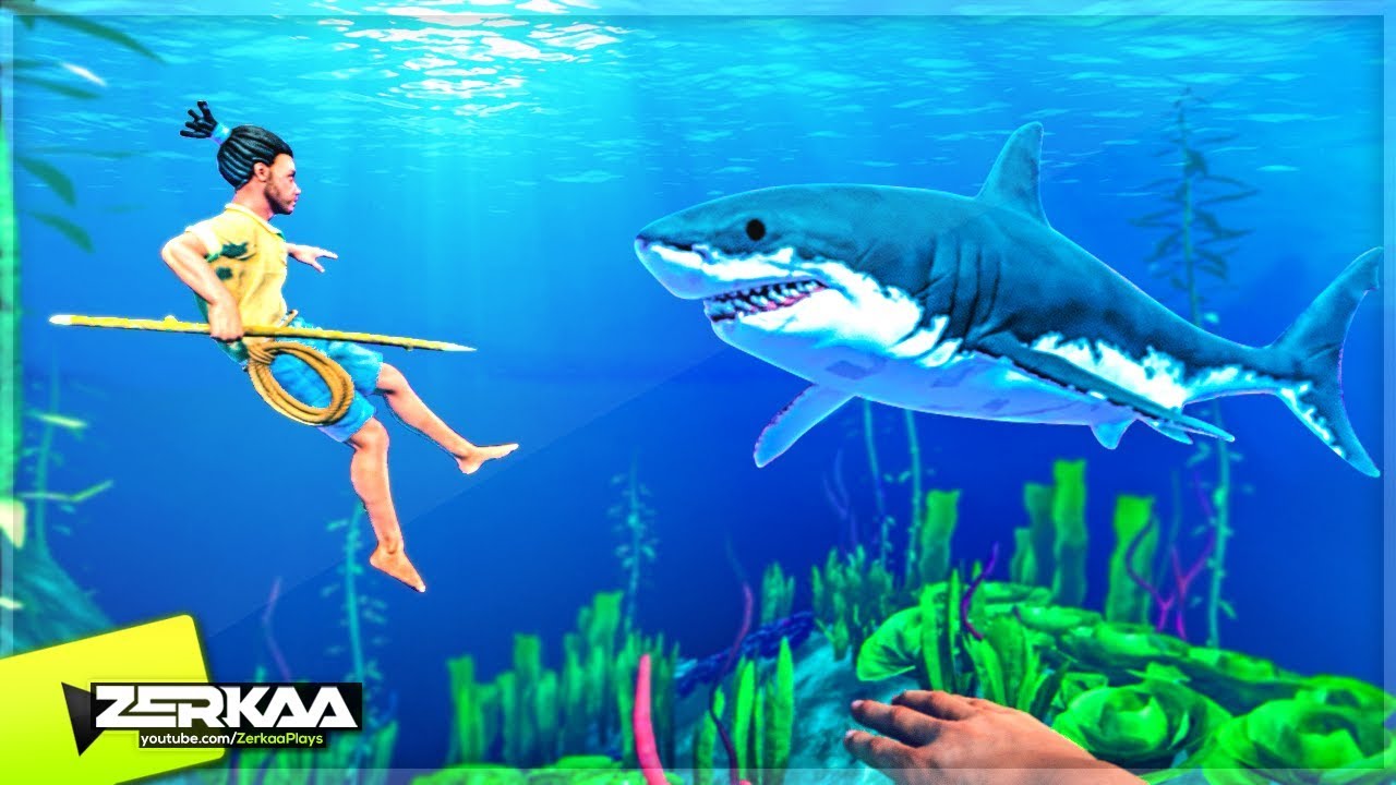 MY FIRST UNDERWATER EXPERIENCE! (Raft #3) - YouTube