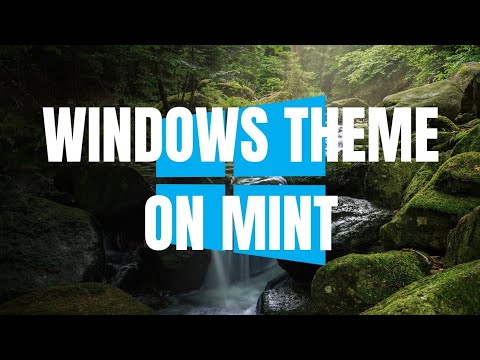 Windows and macOS theme for Linux Mint! - YouTube