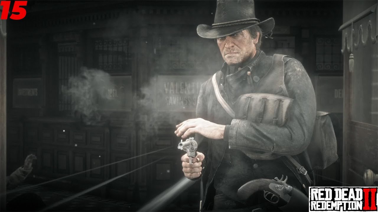 Robbing a bank- Red Dead Redemption 2 Gameplay *No Commentary #rdr2 ...