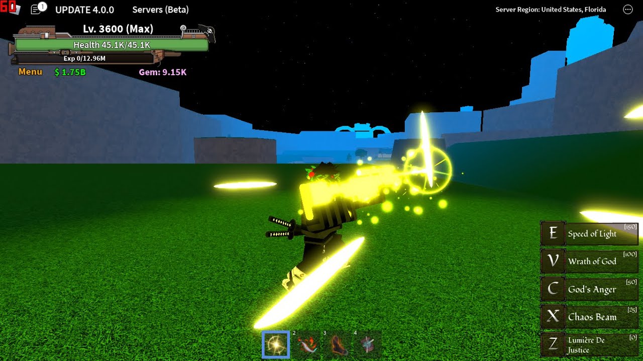 COMO DESPERTAR LIGHT AWAKE KING LEGACY + SHOWCASE - YouTube