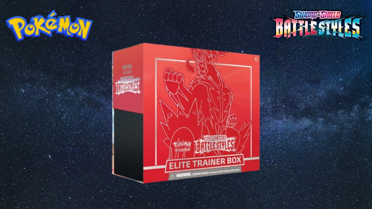 Pokemon Battle Style Elite Trainer Red Box opening - YouTube
