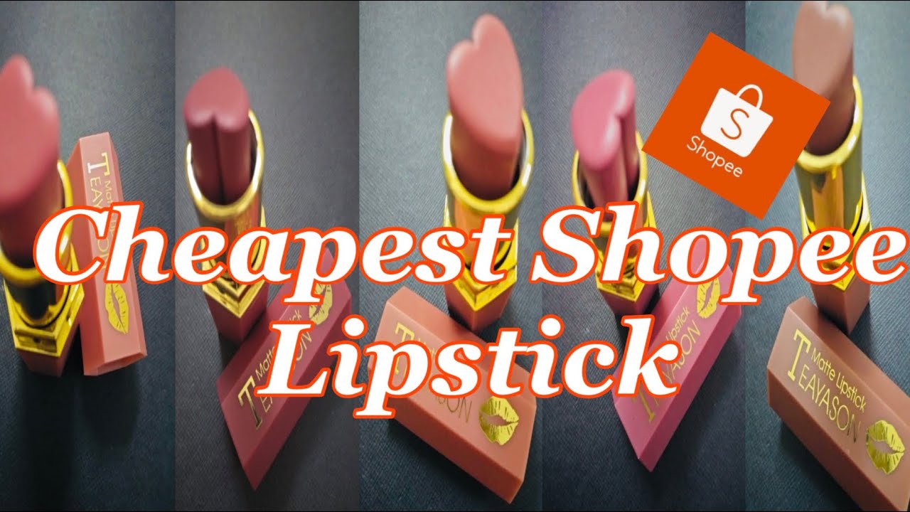 Affordable Shopee Lipstick | Cheap Lisptick | Part 2 - YouTube