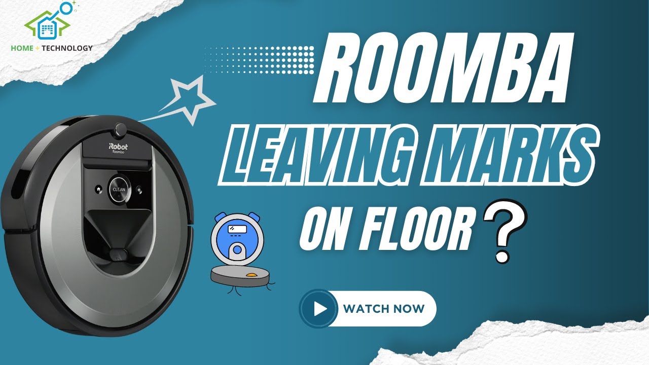 How to fix Roomba leaving marks on floor? - YouTube