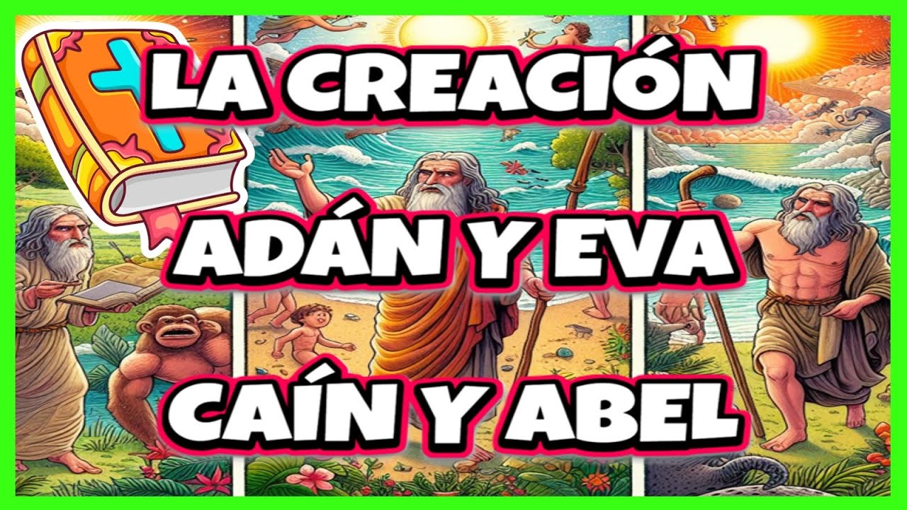 [HISTORIAS BIBLICAS] LA CREACIÓN, ADÁN Y EVA, CAÍN Y ABEL - YouTube