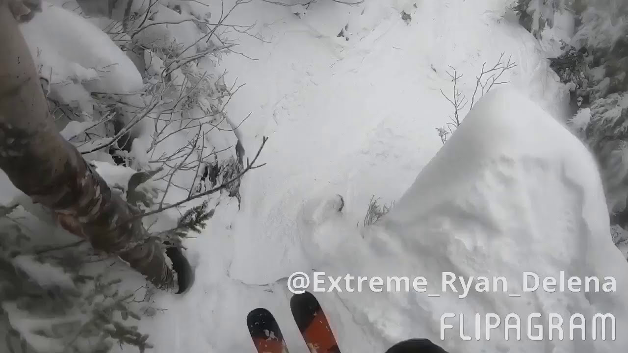 Bypass Chutes to Hazleton (Stowe Backcountry) - YouTube