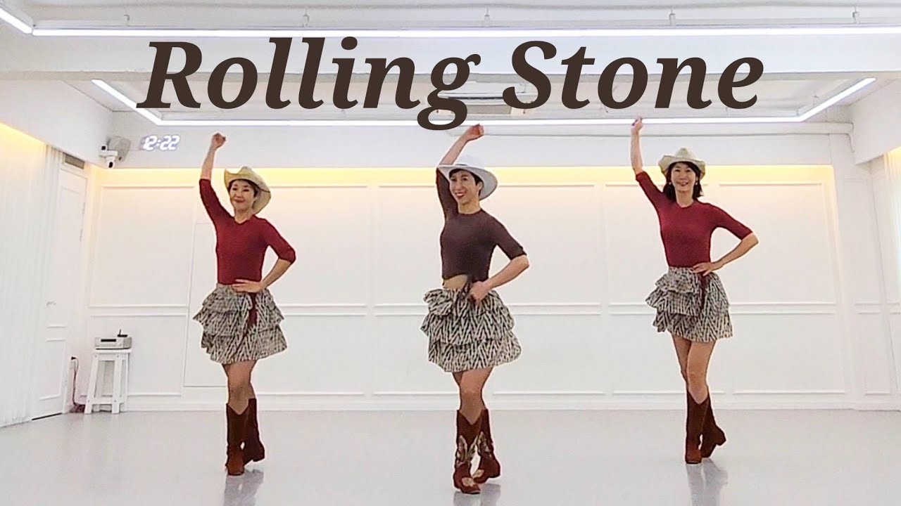 Rolling Stone LINEDANCE/초중급라인댄스/Choreo:Maggie Gallagher, Gary O'Reilly/라인댄스배우는곳 010-5469-9632 ...