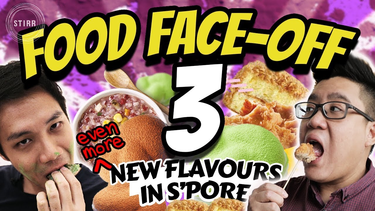 Food Face-Off 3: Dirty Buns, Red Rice Porridge, Pork Floss Chiffon Cake ...