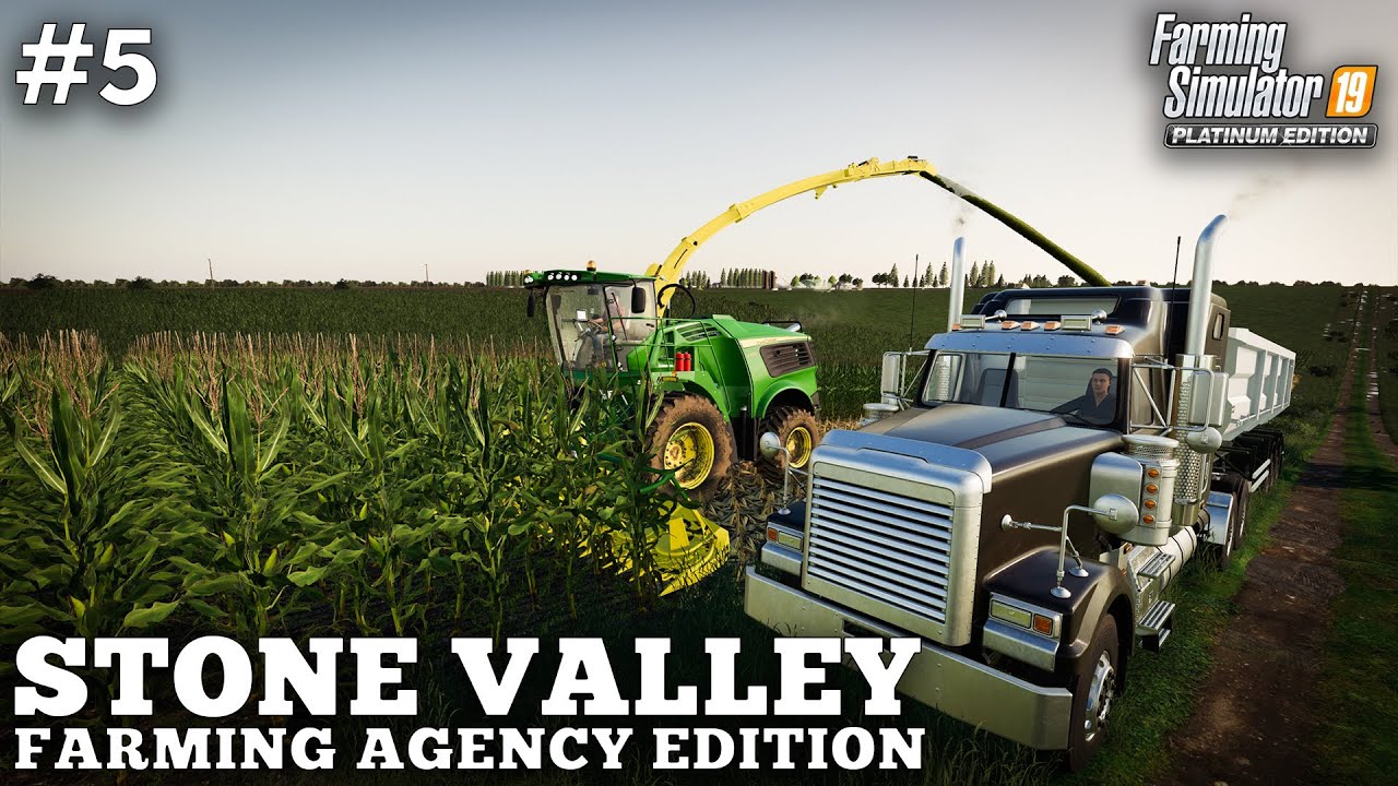 Chopping Corn For Silage - Stone Valley #5 Farming Simulator 19 ...