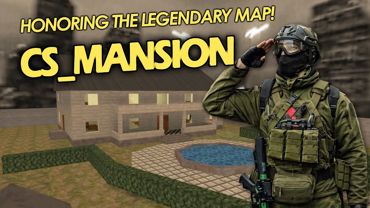 CS_MANSION в РЕАЛЬНОЙ ЖИЗНИ! — Отдаю честь легендарной карте CS 1.6🔥 ...